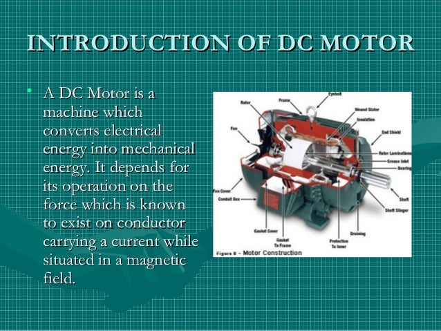 Dc motor