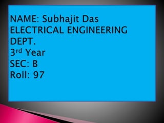 Dc motor- load characteristics | PPTX