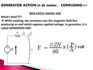 Dc motor- load characteristics | PPTX