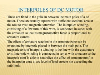 Dc motor | PPTX