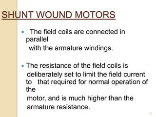 Dc motor | PPTX