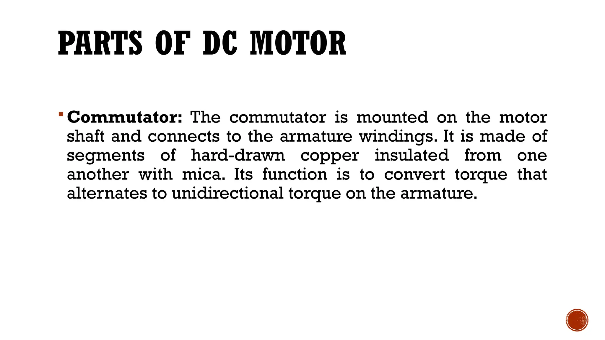 Basic of dc motor, (direct currunt).pptx