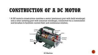 Basic of dc motor, (direct currunt).pptx