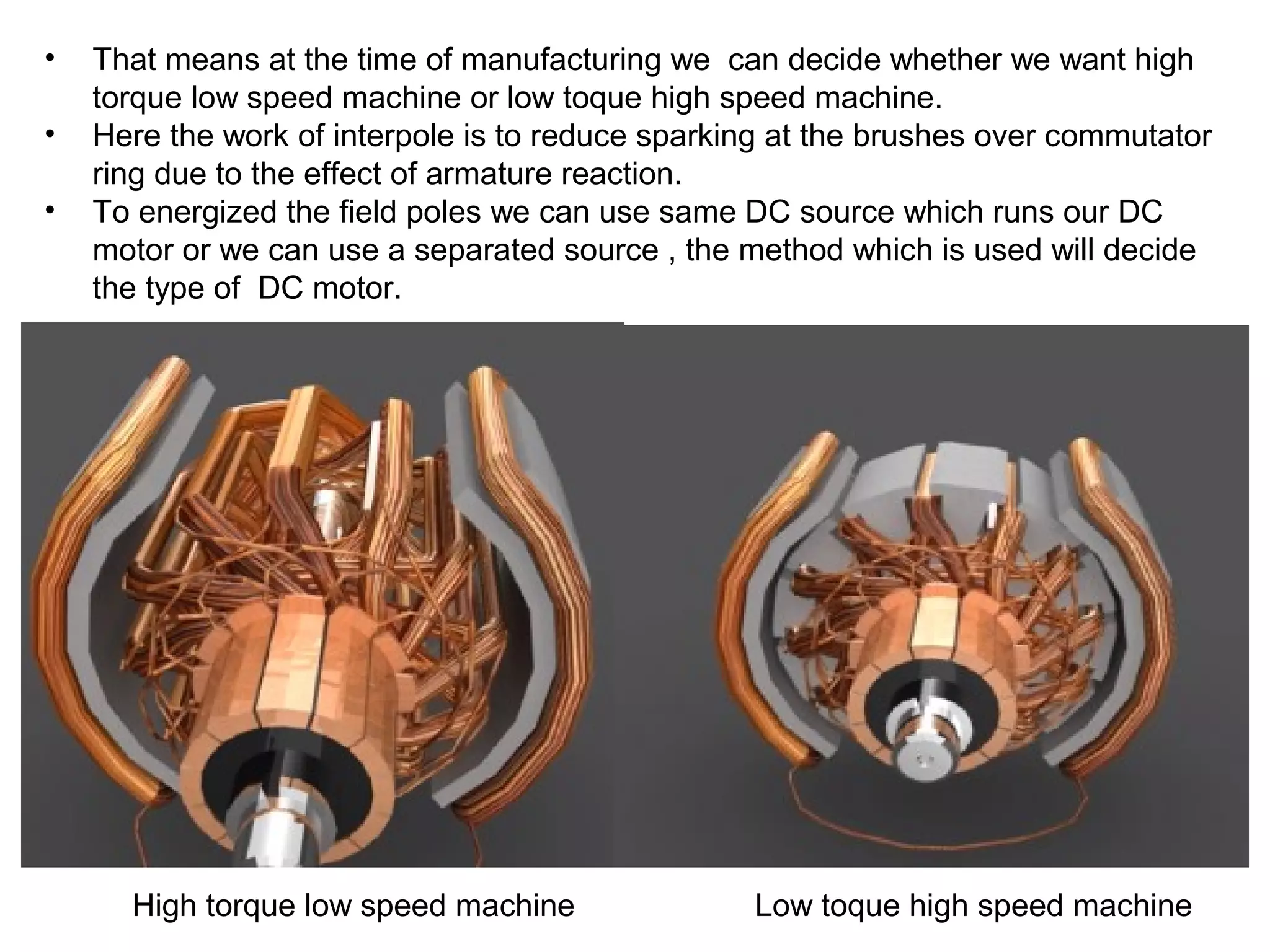Dc Motor Construction and Working | PPT