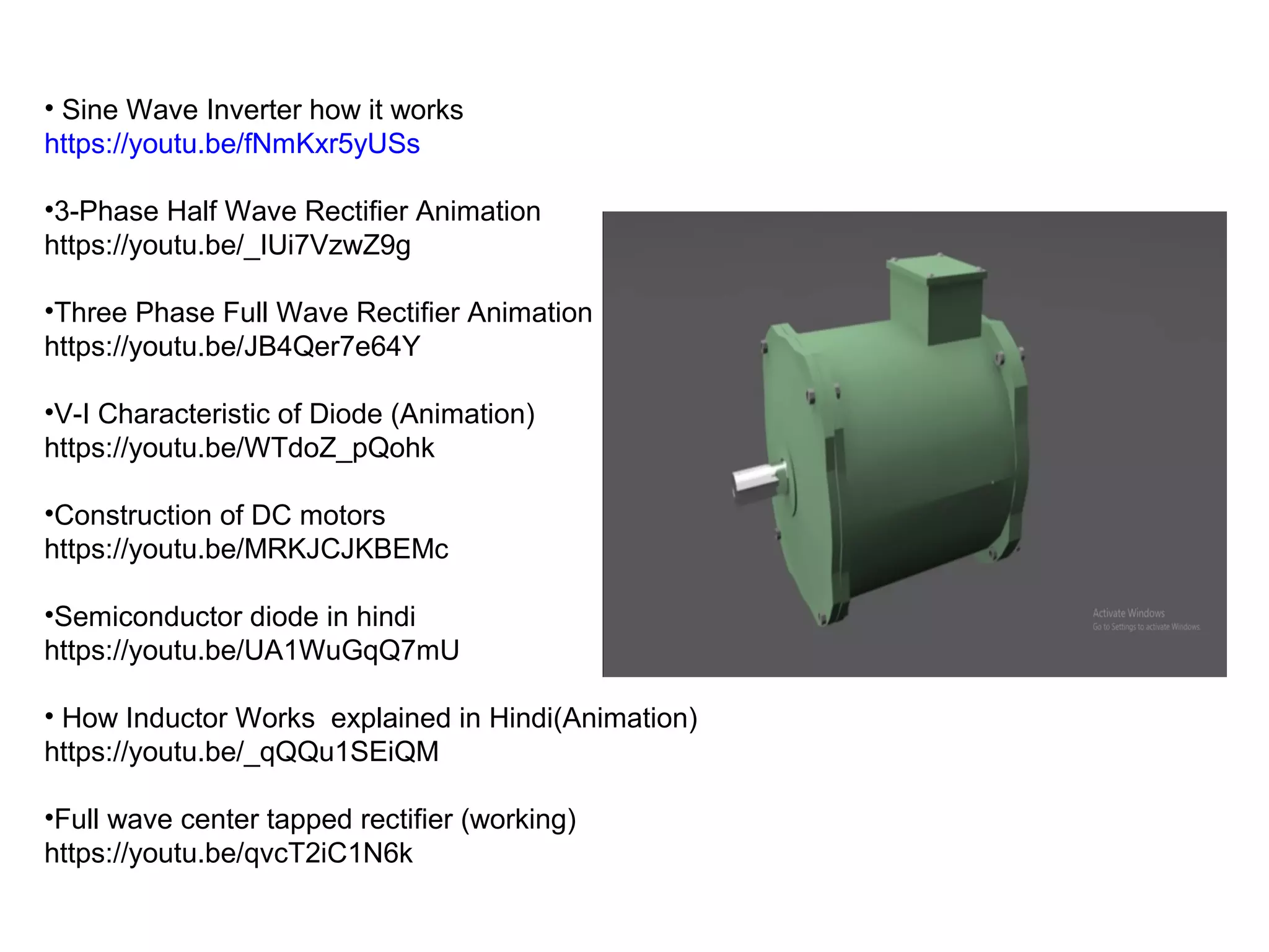 Dc Motor Construction and Working | PPT