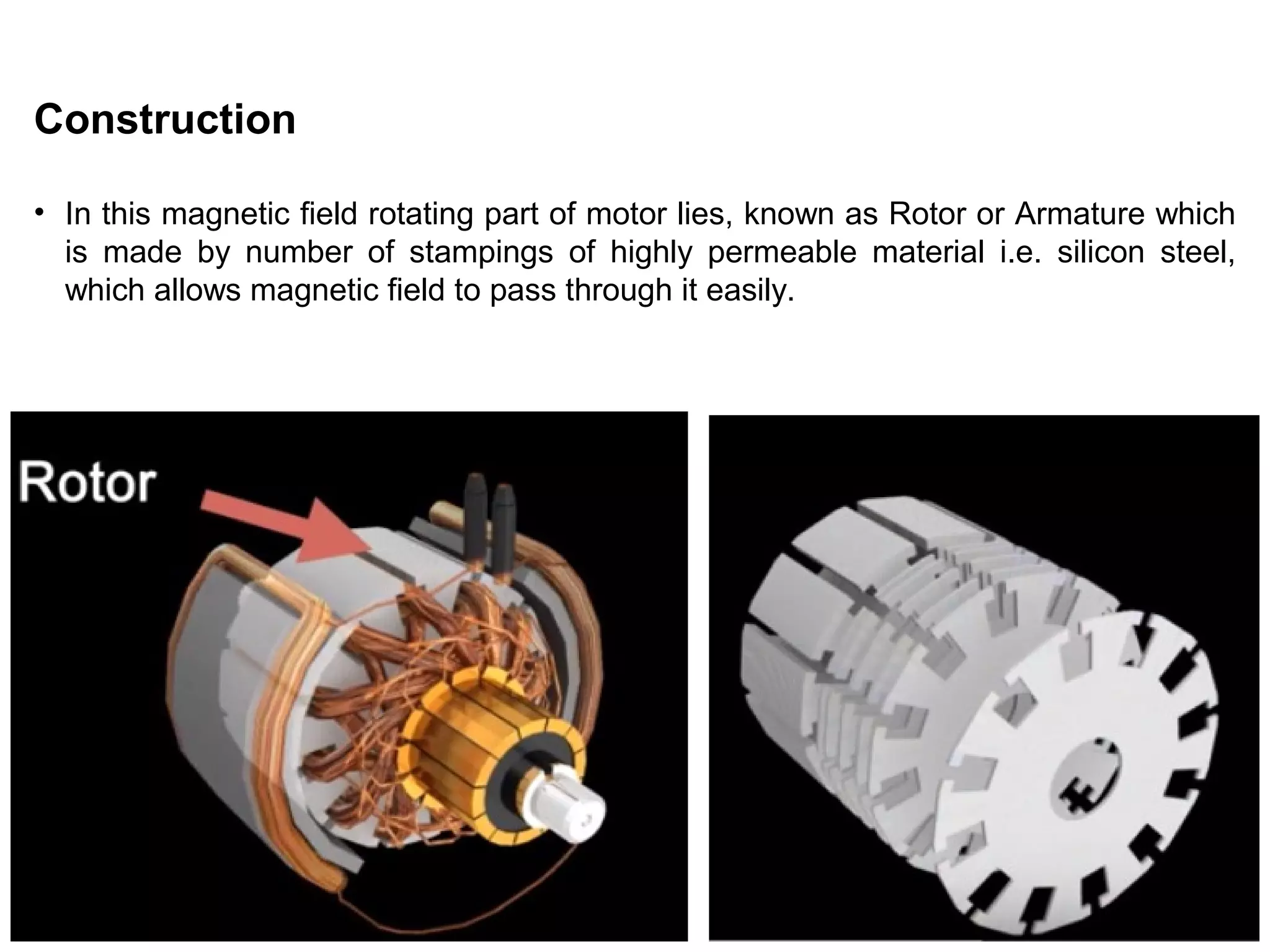 Dc Motor Construction and Working | PPT