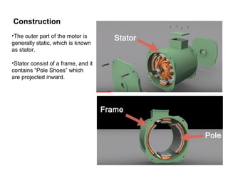 Dc Motor Construction and Working | PPT