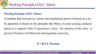DC motor construction & principle of operation.ppt