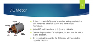 DC Motor Direction Control Using 8051 C Program | PPTX