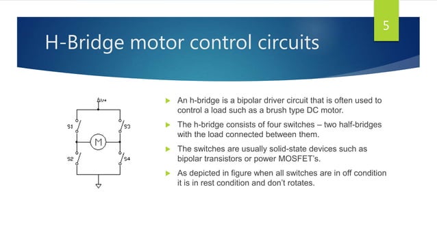 DC Motor Direction Control Using 8051 C Program | PPTX