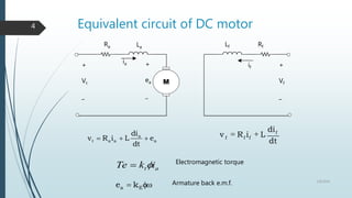 Dc motor drive | PPTX