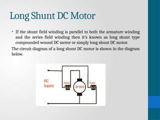 DC Motor electrical technology electrical engineering | PPT