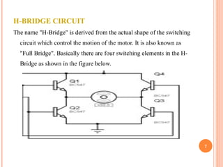 Dc motor interfacing with 8051 microcontroller | PPT