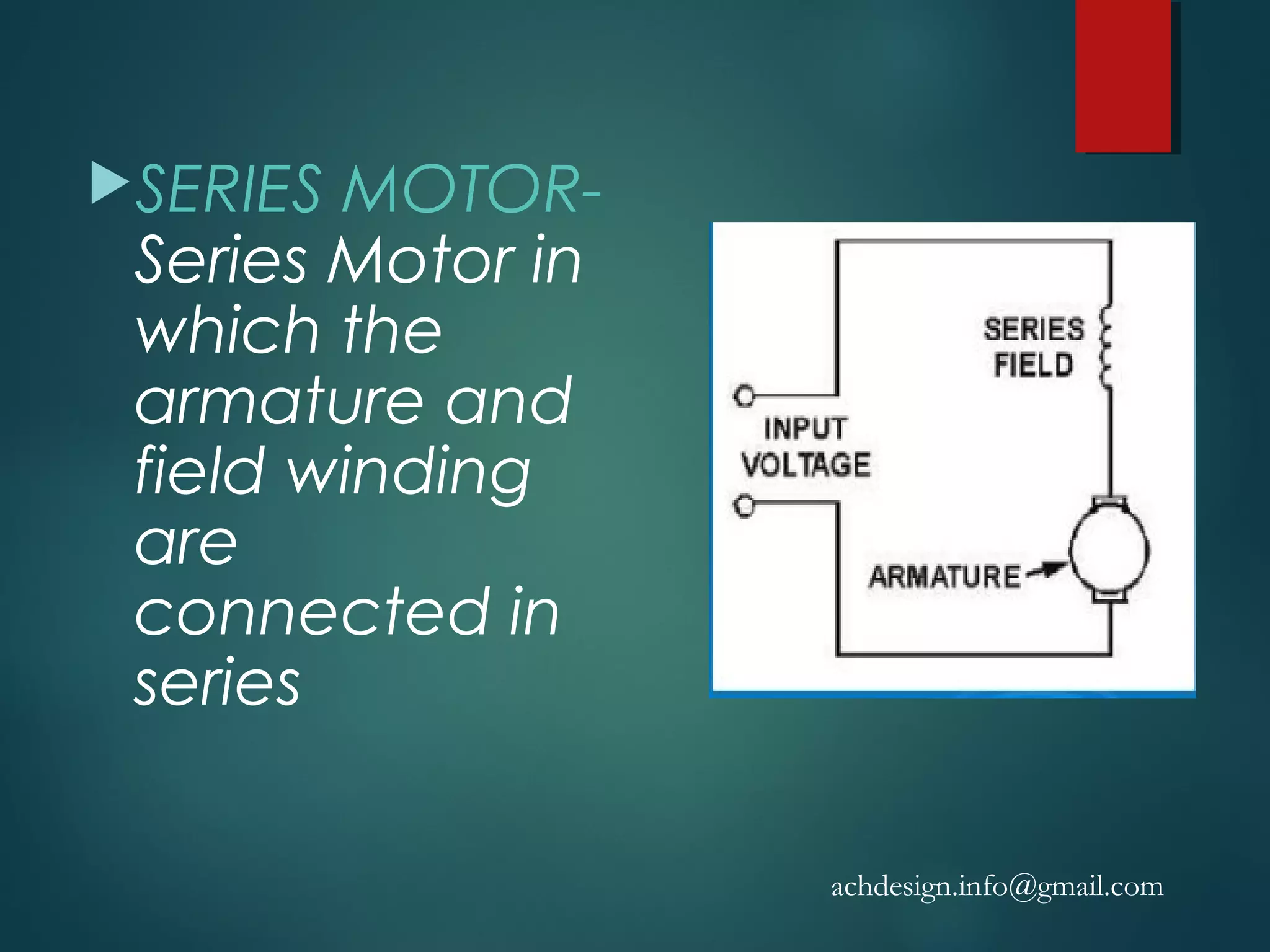 Presentation On Dc Motors | PPT