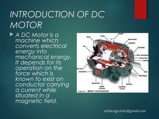 Presentation On Dc Motors | PPT | Physics | Science