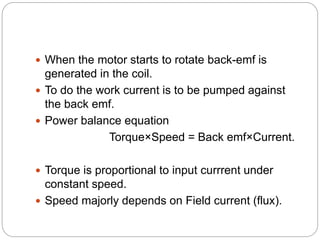DC motors | PPT