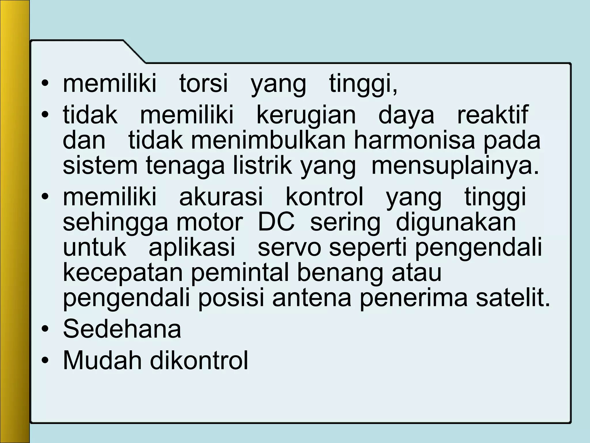 Dc motor speed control | PPTX