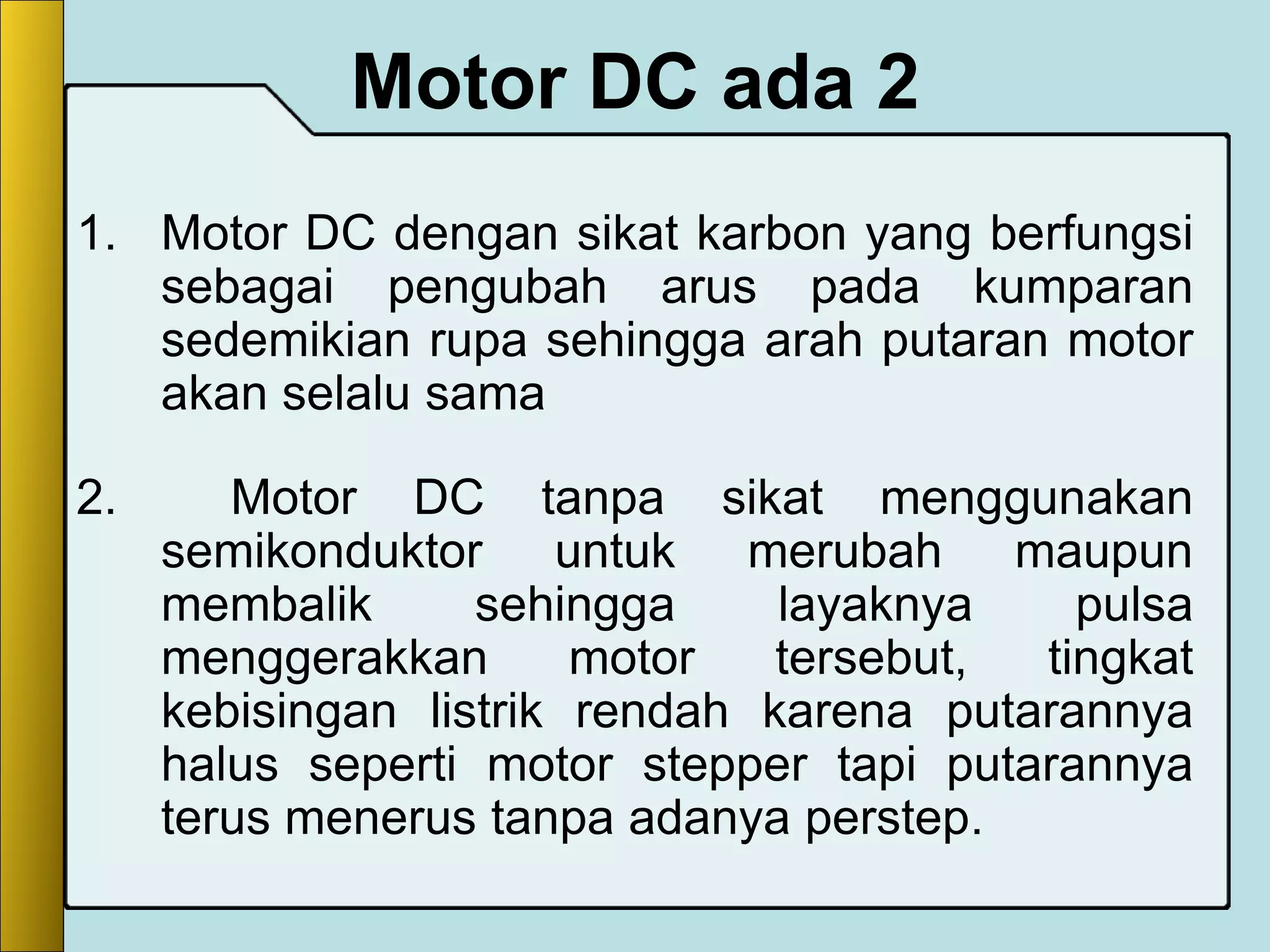 Dc motor speed control | PPT
