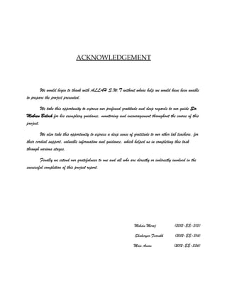 Dc motor speed controlling | DOCX