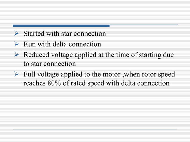 Dc motor starters | PPT | Consumer Electronics | Technology & Computing