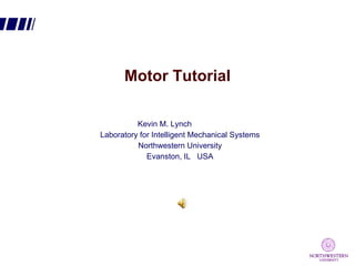D cmotortutorial | PPT