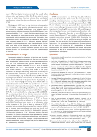 Enterovirus 71 in Europe: A Briefing-Crimson Publishers | PDF