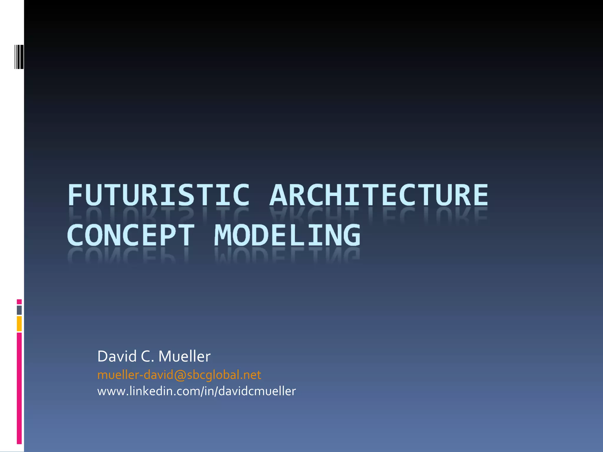 DCM Portfolio Futuristic Architecture | PPT