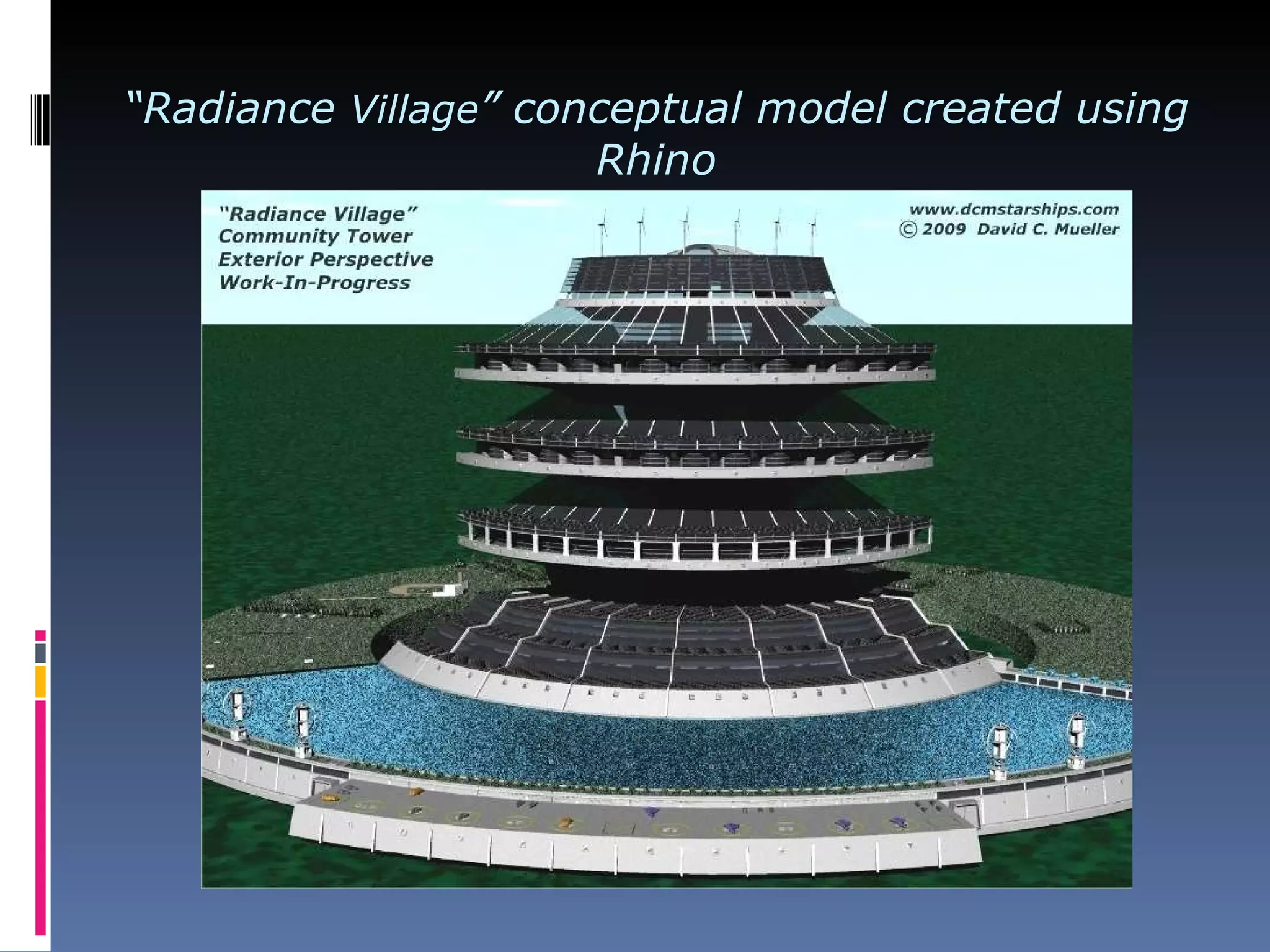 DCM Portfolio Futuristic Architecture | PPT