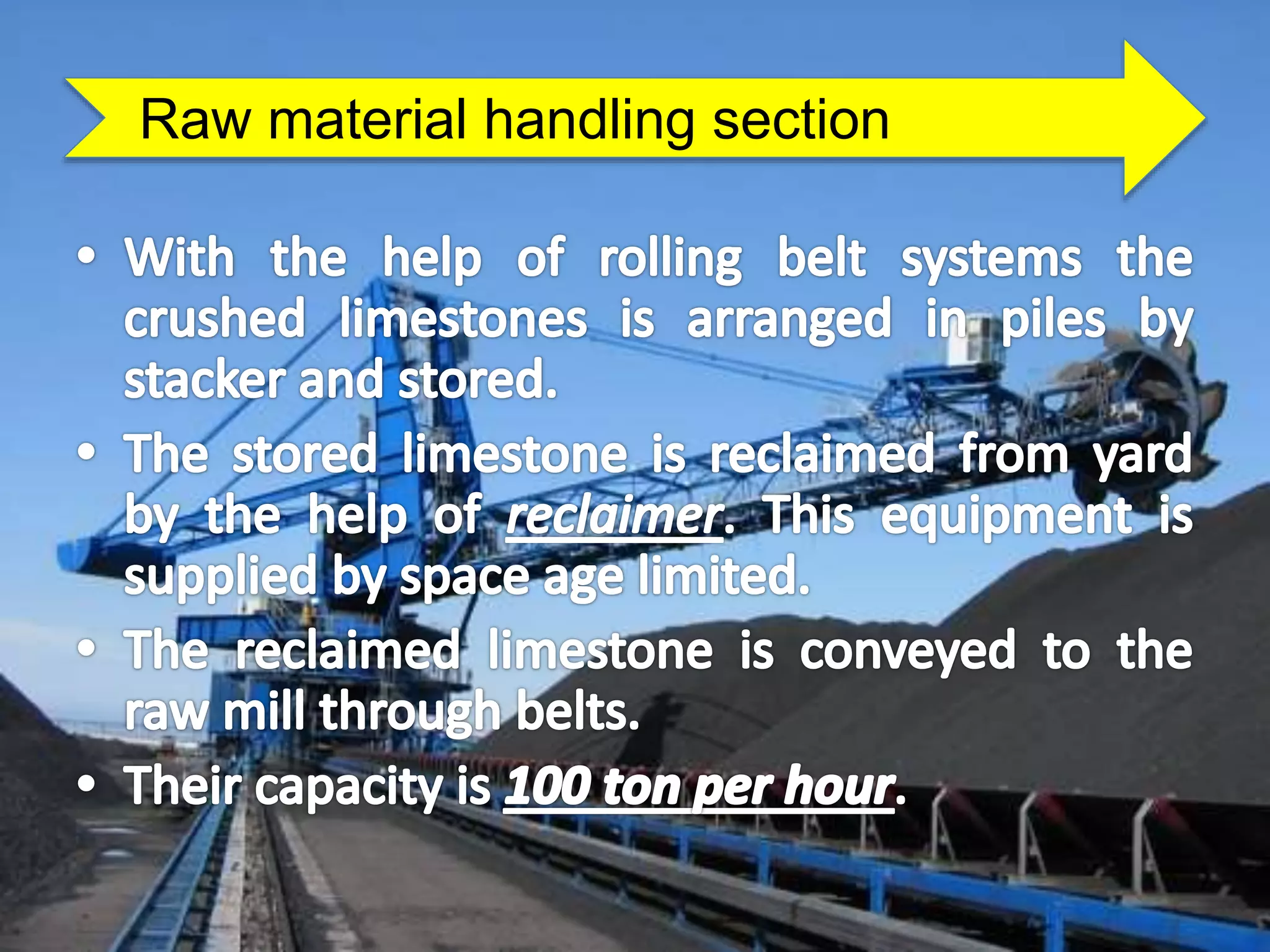 Cement manufacturing process | PPTX