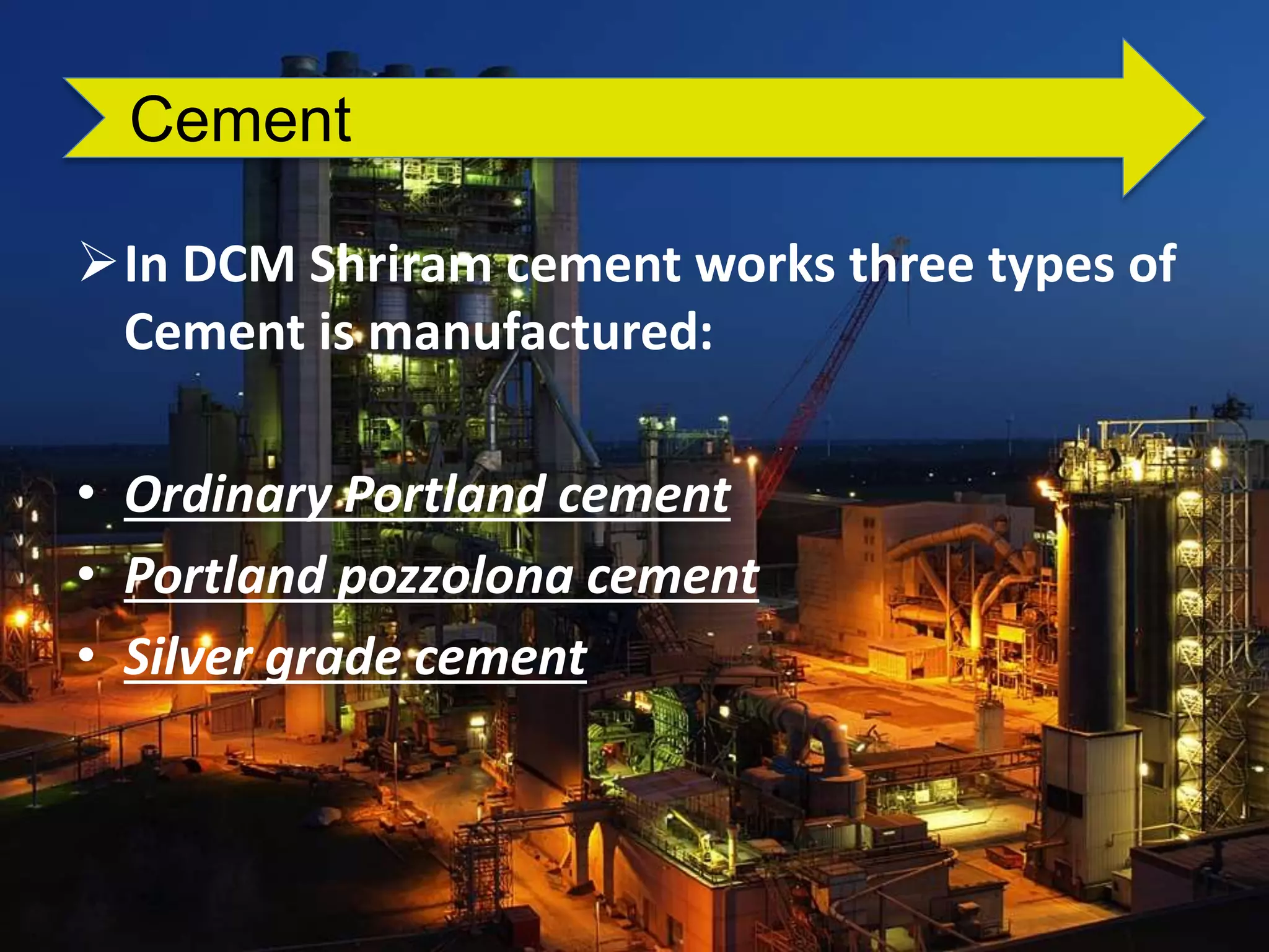 Cement manufacturing process | PPTX