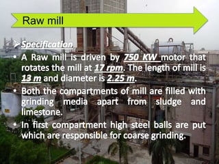Cement manufacturing process | PPTX