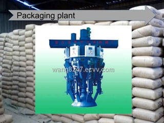 Cement manufacturing process | PPTX