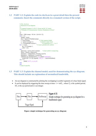 Project 2: Baseband Data Communication | PDF