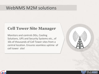 Dcm solution for m2 m webnms | PPTX
