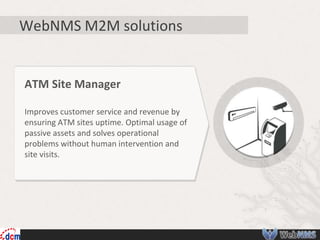 Dcm solution for m2 m webnms | PPTX