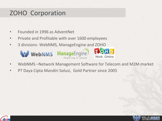 Dcm solution for m2 m webnms | PPTX