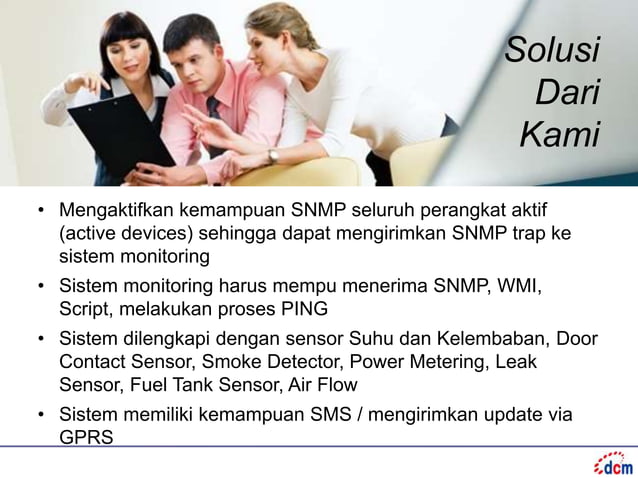 Dcms solution for BTS monitoring | PPT