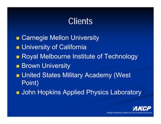 Dcms solution for enterprise monitoring system | PPT