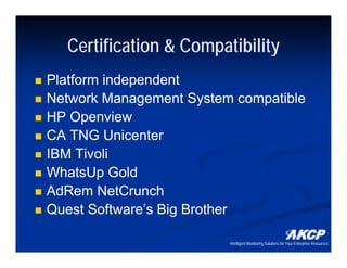 Dcms solution for enterprise monitoring system | PPT