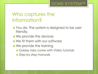 Dcms system™ presentation | PPTX