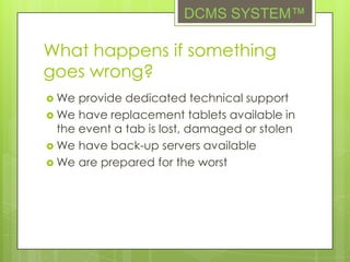 Dcms system™ presentation | PPTX