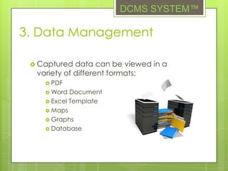 Dcms system™ presentation | PPTX