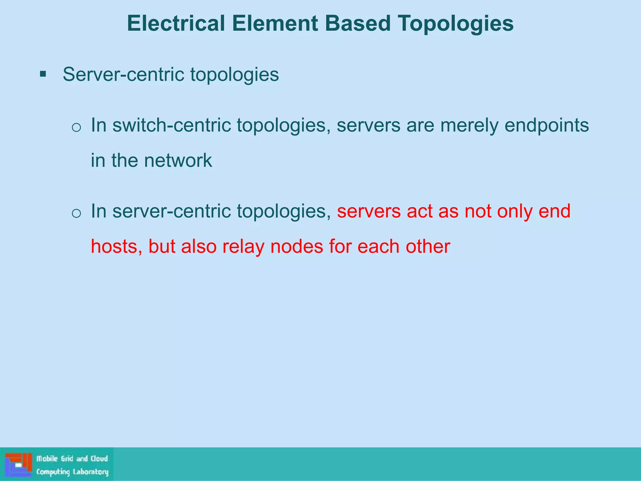 Data Center Networks Ppt