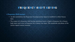 Digital to Analog conversion | PPTX