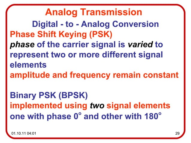 Dcn a03-analog transmission | PPT