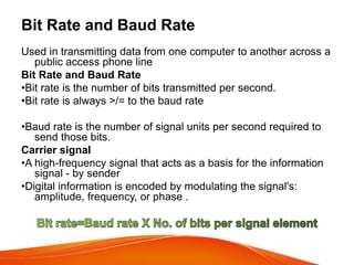 Analog and Digital Transmission | PPTX