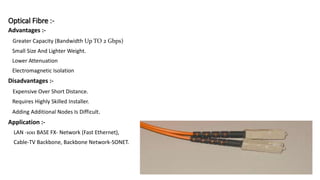 Dcn ppt-transmission media | PPTX