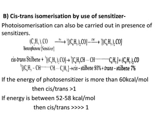 Photochemistry of Alkene | PPTX
