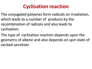 Photochemistry of Alkene | PPTX