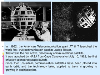 communication satellite | PPTX